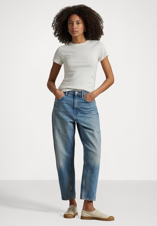 Polo Ralph Lauren CURVED TAPERED JEAN - Jean boyfriend - alaiya wash ...