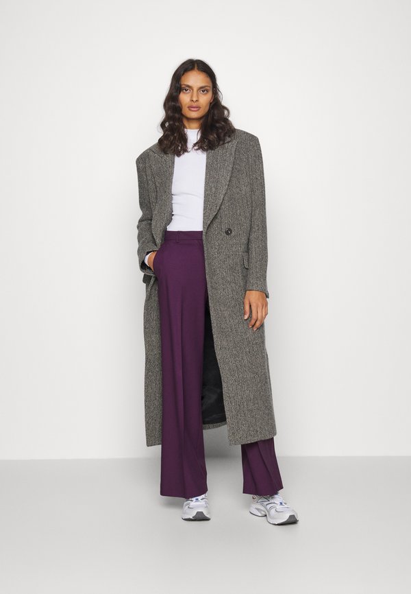 Weekday ALEX COAT - Cappotto classico - charcoal melange/grigio scuro ...