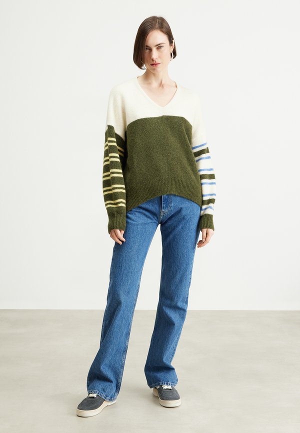 rag & bone FEATHERWEIGHT LOGAN - Jean boyfriend - audrey/denim bleu ...