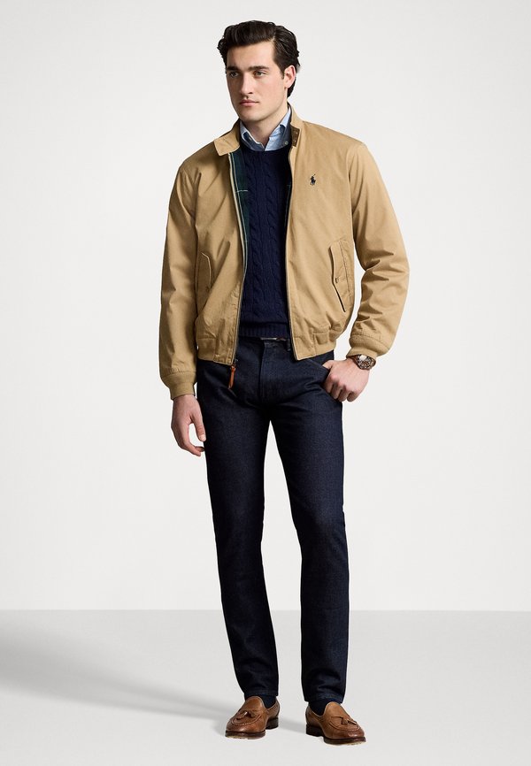 Polo Ralph Lauren TWILL JACKET - Bomber Jacket - cafe tan/tan - Zalando ...