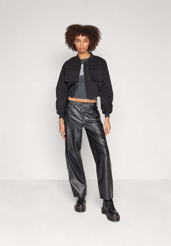 Levis® Fx Leather Baggy Dad Pantalon Classique Slippery Slopenoir Zalandofr