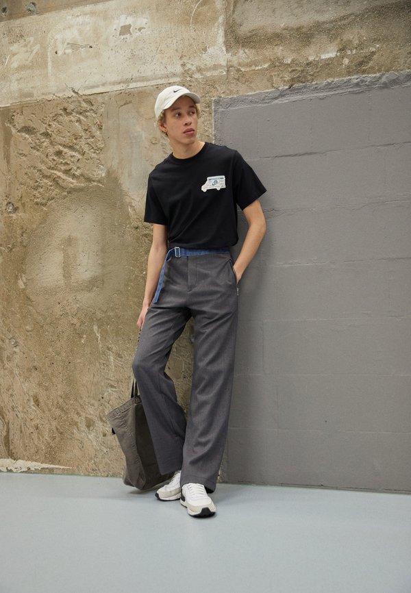 adidas Performance LILSTRIPE META - T-Shirt print - black/schwarz ...