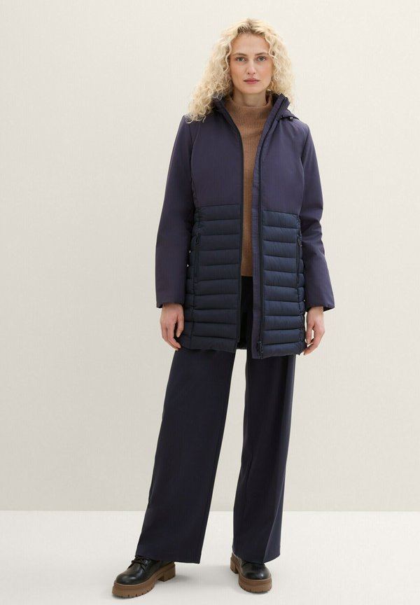TOM TAILOR DENIM LIGHT WEIGHT PUFFER JACKET - Winterjacke - indigo ink blue/dunkelblau - Zalando.ch