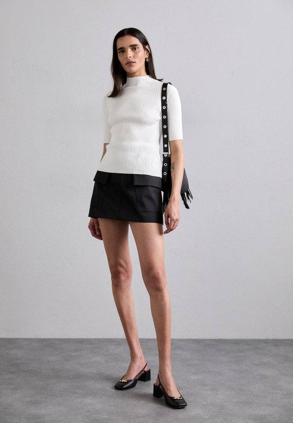 Tory Burch BOW - Classic heels - ginger shortbread/perfect black/multi ...