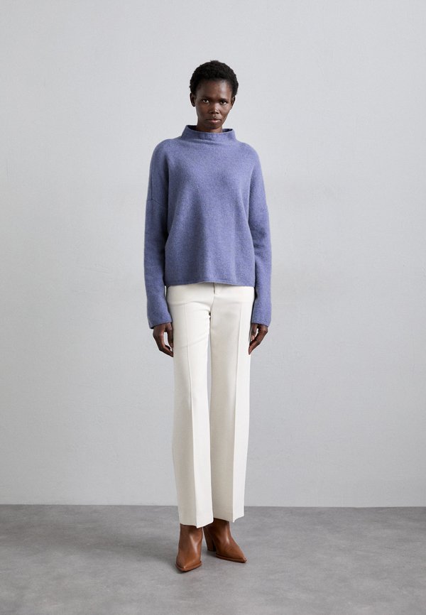 Filippa K BOXY BRAIDED - Strikkegenser - navy/mørkeblå - Zalando.no