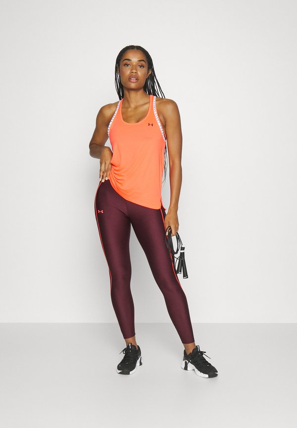 Under Armour Sport HG Padless - Sport-BH med medium stöd - black/white ...