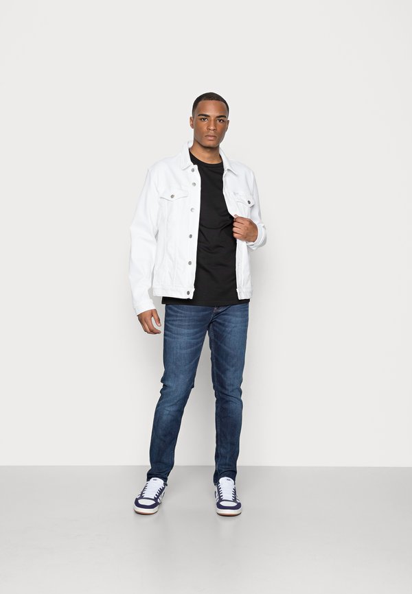 Denim Project KASH JACKET - Jeansjakke - white/hvit - Zalando.no