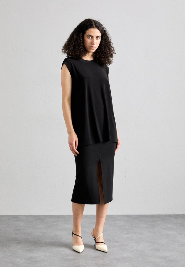 Filippa K Pencil Skirt Pliiatsseelik Blackmust Zalandoee