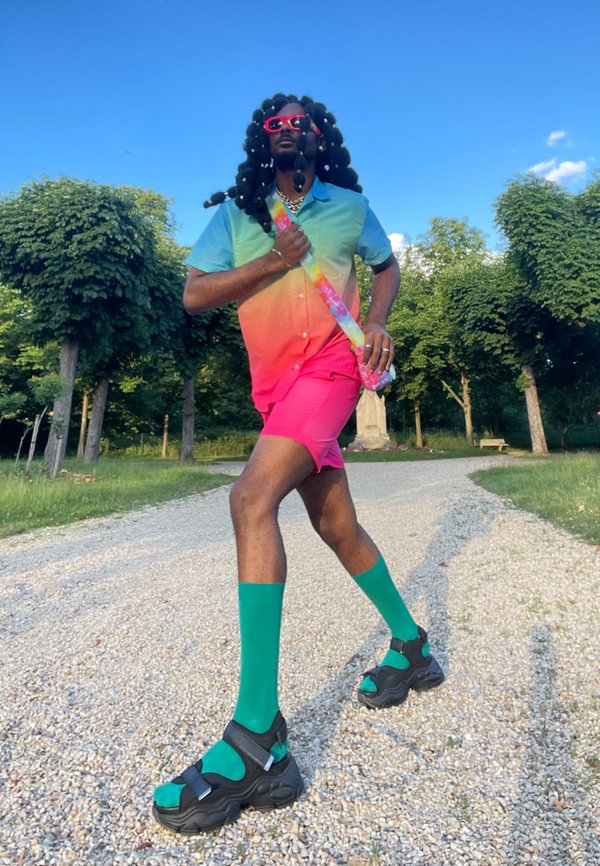 OppoSuits FUNKY FADE SET - Shorts - pink/donkerroze - Zalando.nl