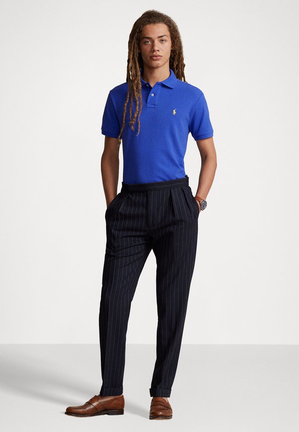 Polo Ralph Lauren SLIM FIT MESH POLO SHIRT - Poloshirt - new iris blue/blau - Zalando.de