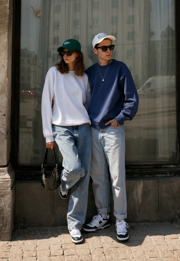 Dr.Denim DASH - Jeans Straight Leg - stone cast blue/blue denim ...