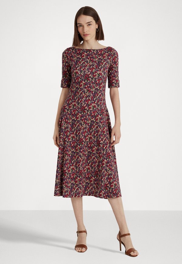 Lauren Ralph Lauren Petite CHARLEY SLEEVELESS DAY DRESS - Jerseykleid - lighthouse navy ...