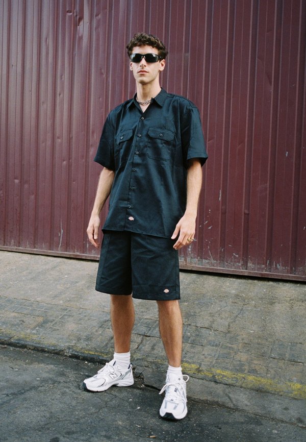 Dickies WORK SHIRT - Hemd - charcoal grey/dunkelgrau-meliert - Zalando.ch