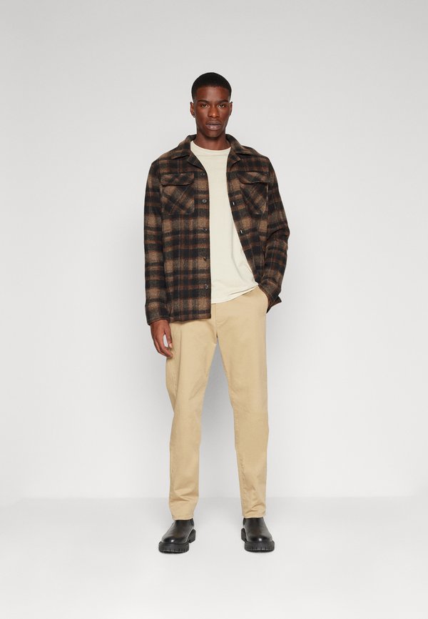 Abercrombie & Fitch ICON CREW TEE 3 PACK - T-Shirt basic - RED WHITE AND BLUE/rot - Zalando.ch