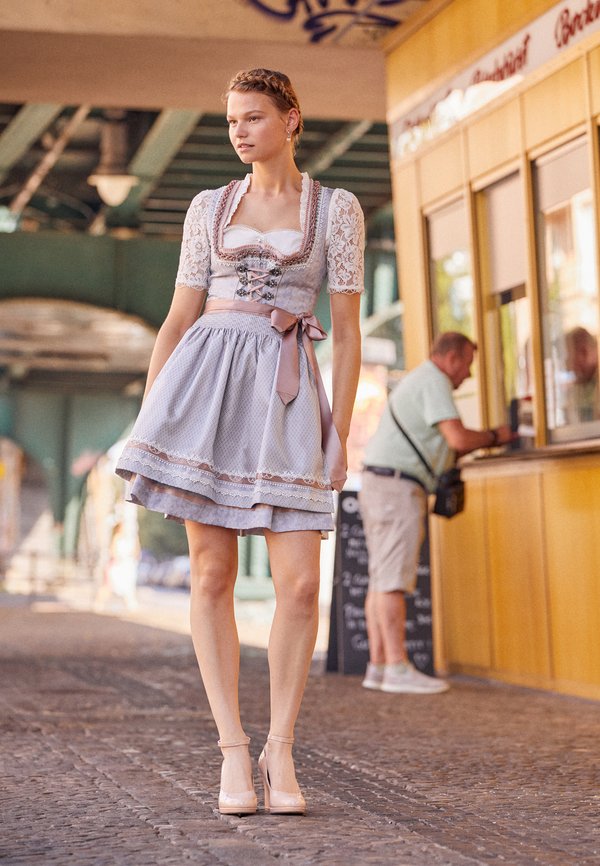 Krüger Dirndl Dirndl - hellblau - Zalando.ch