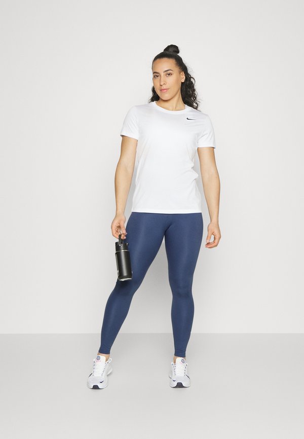 Nike Performance TEE - T-skjorte til trening - black/white/svart ...