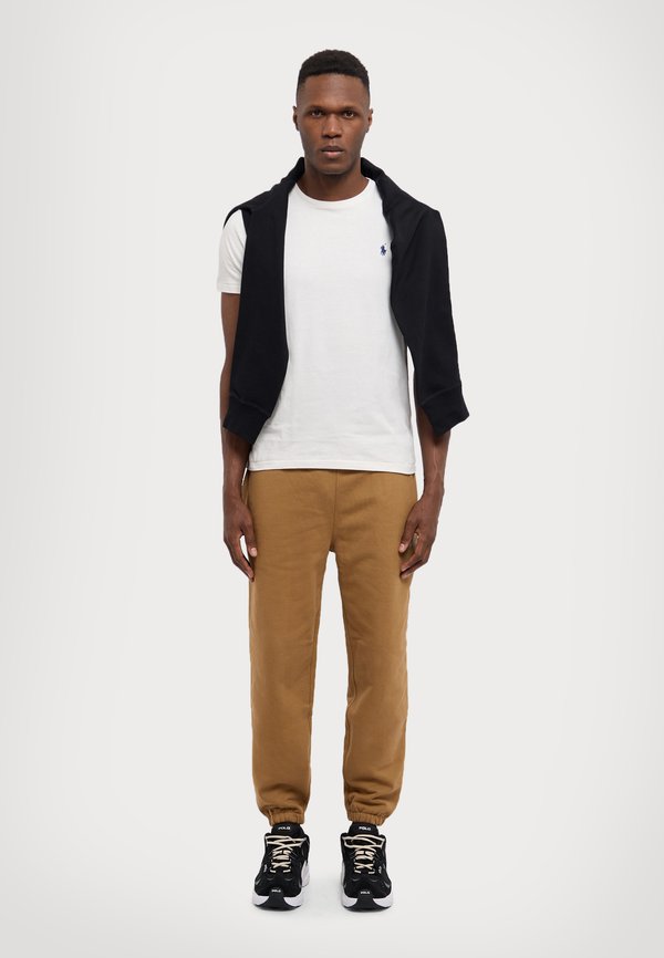 Polo Ralph Lauren MODERN TRAINER 100 TOP - Trainers - black/light grey ...