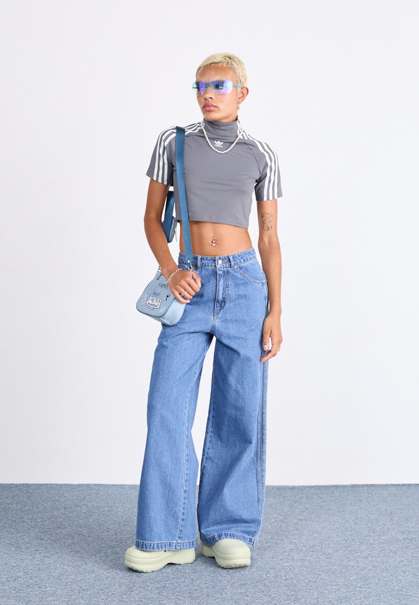 adidas Originals Straight leg -farkut - light denim/vaaleansininen ...