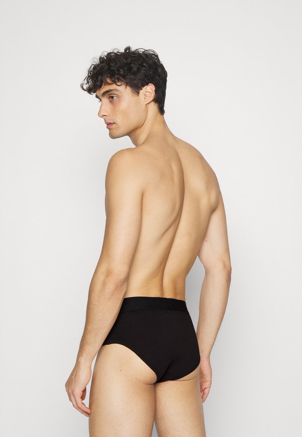 Levi's® MEN SOLID BASIC BRIEF 4 PACK - Slip - black/nero - Zalando.it