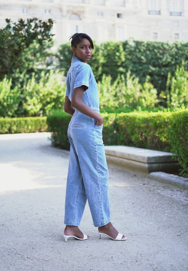 Pepe Jeans EVELYN - Overall / Jumpsuit - denim/blå denim - Zalando.se