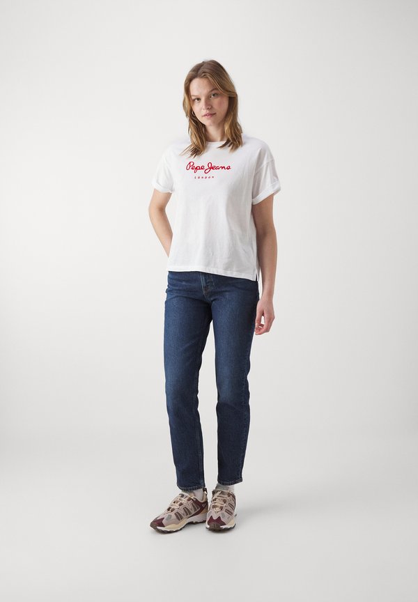 Pepe Jeans HELGA - T-Shirt print - white/weiß - Zalando.de
