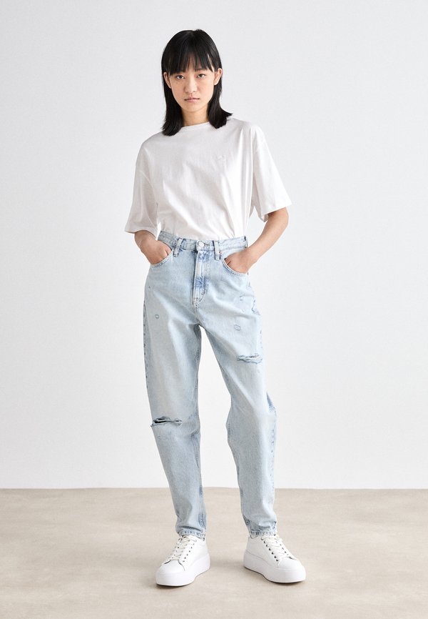 Gestuz JORY TEE - T-Shirt print - bright white/weiß - Zalando.de