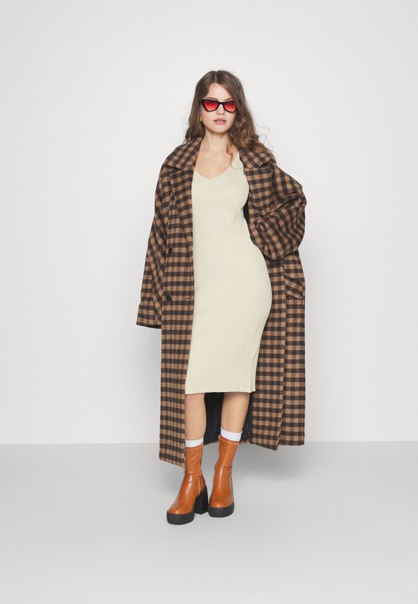 Object OBJKEILY COAT - Klassischer Mantel - brown/sand - Zalando.at
