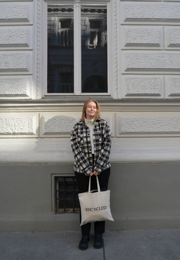 Samsøe Samsøe LUCA SHOPPER UNISEX - Shopping Bag - nature/sand - Zalando.ch