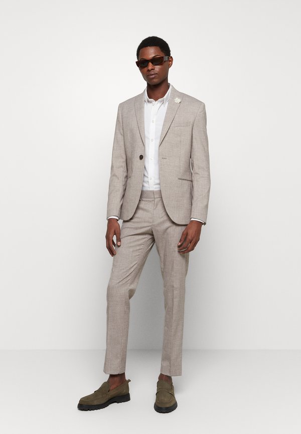 Selected Homme SLHSLIM NEIL SET - Jakkesæt - sand - Zalando.dk