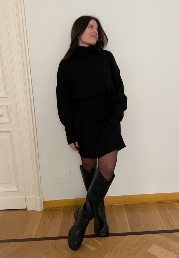 Even&Odd Platform-saappaat - black/musta - Zalando.fi