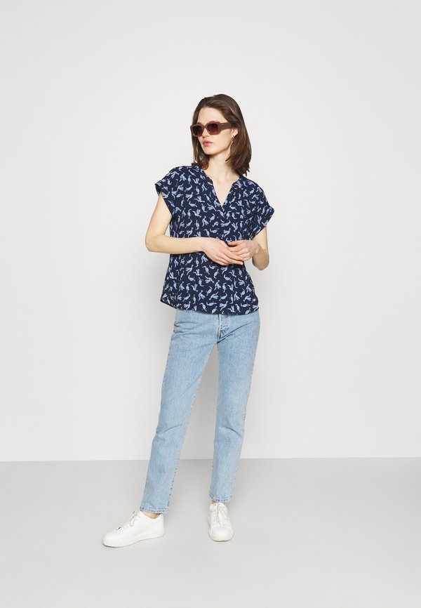 Levi's® 501 CROP - Jeans Tapered Fit - tango surge/light-blue denim ...