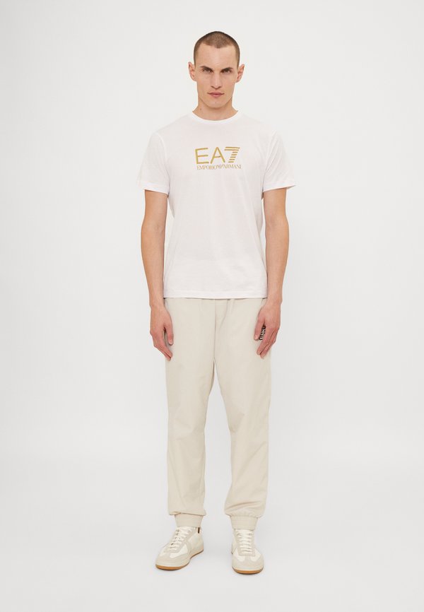 EA7 Emporio Armani T-shirt print - bianco/wit - Zalando.nl