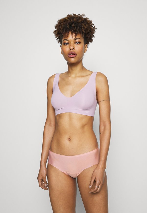 Adidas Sport Scoop Lounge Bra Topp Peach Whip White Vit