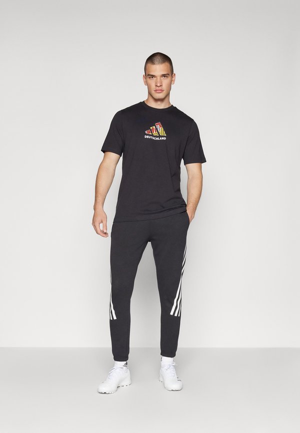 adidas Performance DEUTSCHLAND FAN GRAPHIC - Print T-shirt - black ...