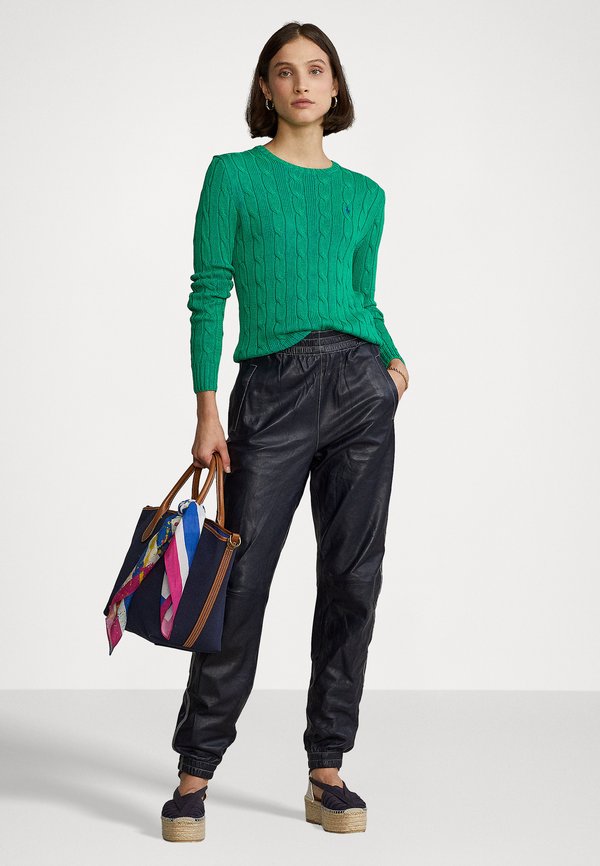 Polo Ralph Lauren JULIANNA LONG SLEEVE - Strickpullover - preppy green ...