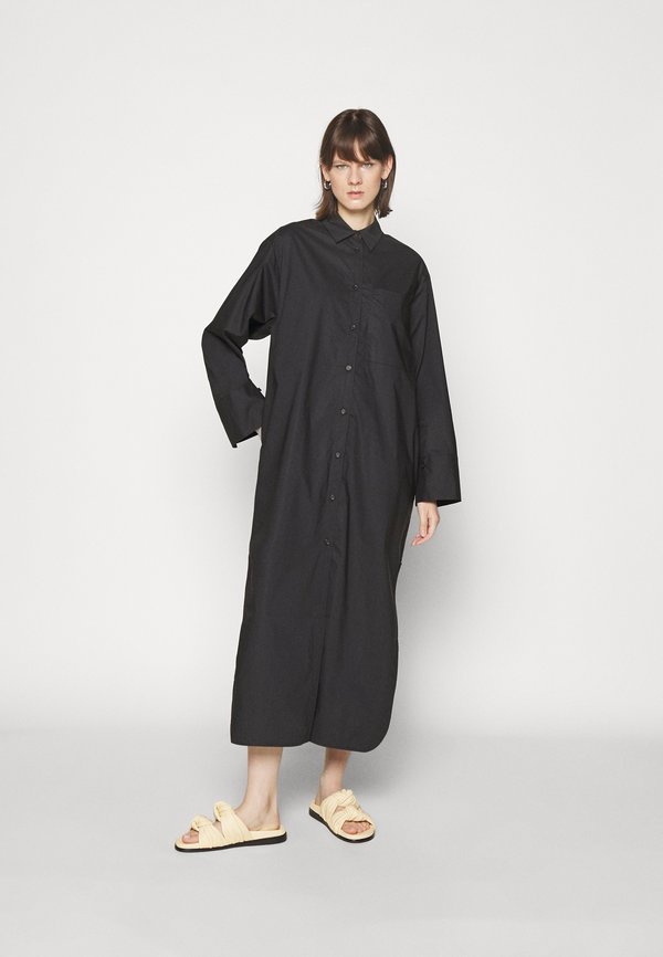 Polo Ralph Lauren COLLAR SHORT SLEEVE DAY DRESS - Strickkleid - hunter navy/blau - Zalando.de