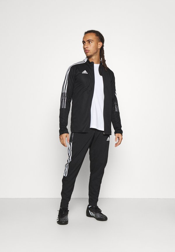 adidas Performance SQUAD - Jogginghose - black/white/schwarz - Zalando.de