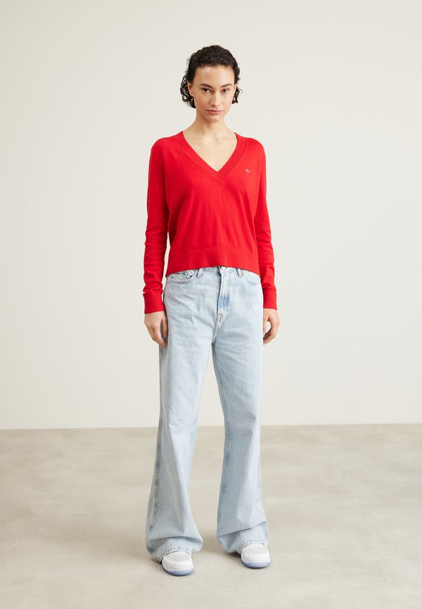 Nike Sportswear COURT VISION - Trainers - white/sea coral/volt black/white - Zalando.de