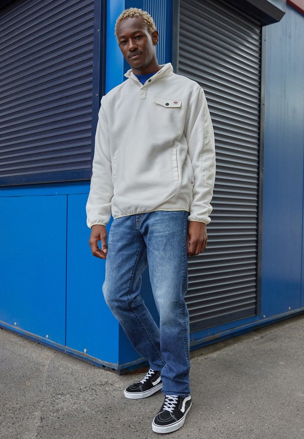 Wood Wood JAY - Sweat zippé - off white/écru - ZALANDO.FR