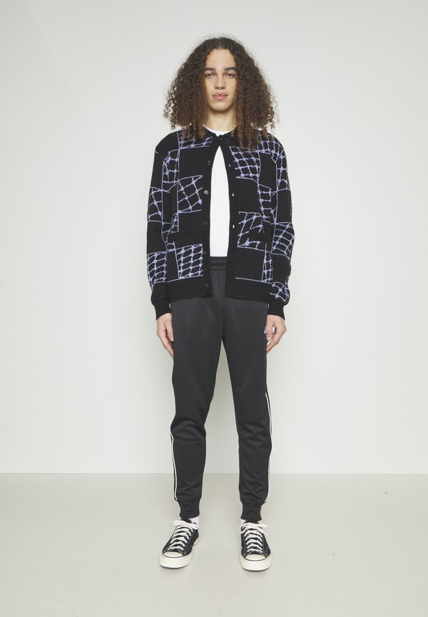 Obey Clothing PALLY CARDIGAN - Cardigan - catechu wood multi/ochre ...