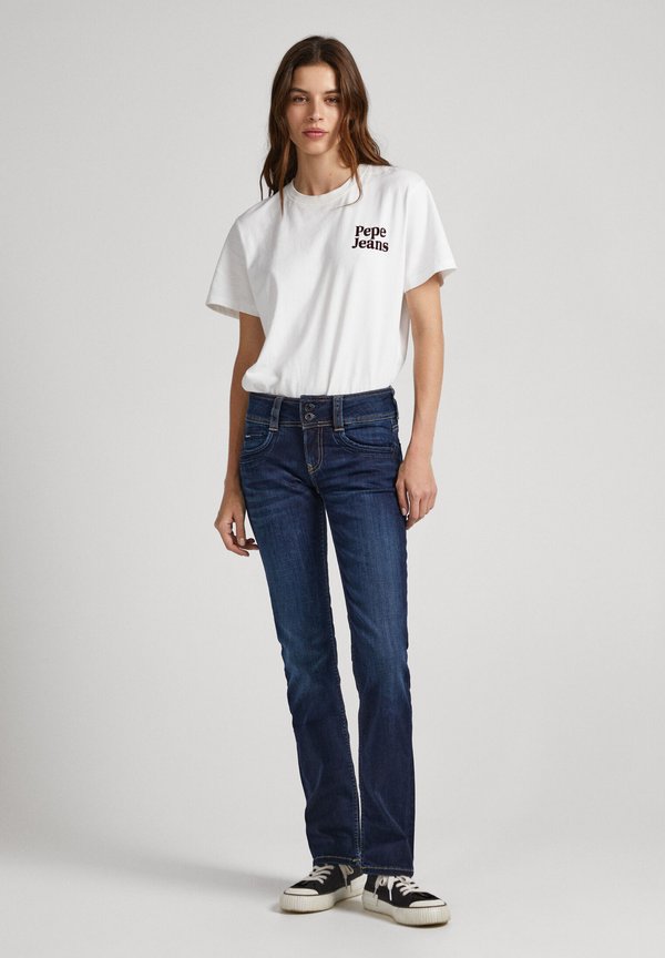 Pepe Jeans VIOLET - Relaxed fit -farkut - denim/sininen denim - Zalando.fi