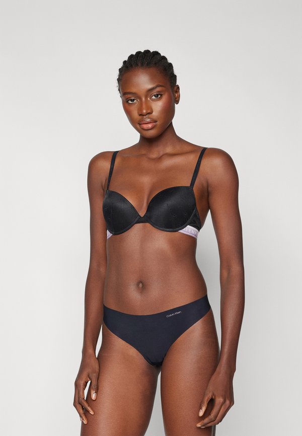 Calvin Klein Underwear THONG 3 PACK - String - schwarz/grau/svart - Zalando.no