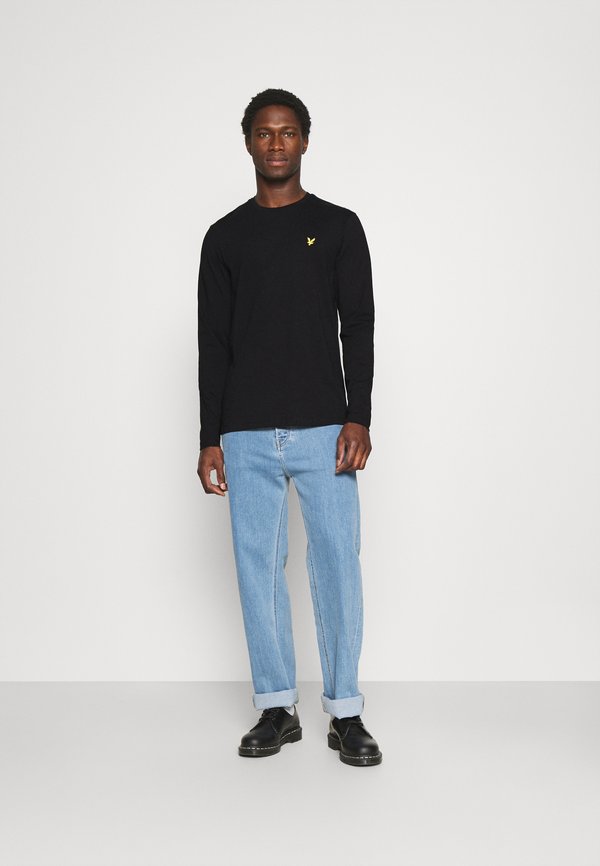 Lyle & Scott Piké - jet black/svart - Zalando.se