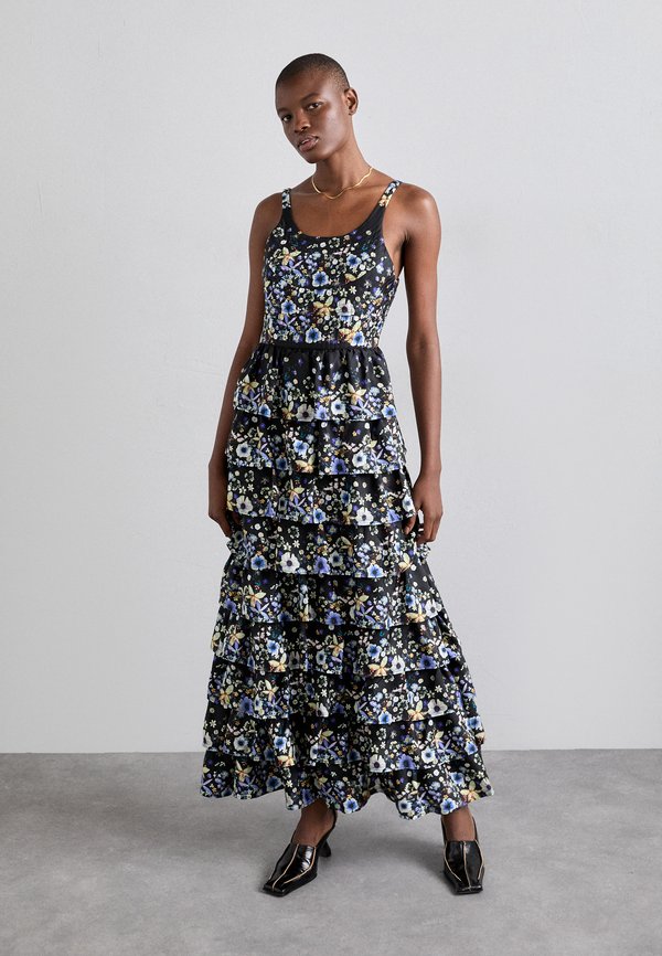 MUNTHE FRUMA - Długa sukienka/mleczny - Zalando.pl