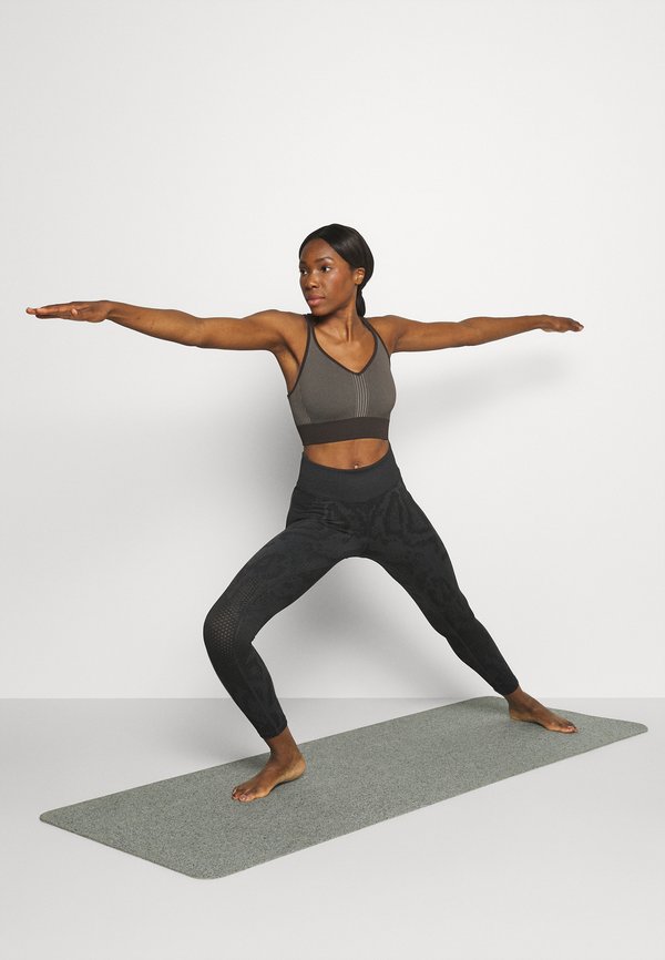 Casall ESSENTIAL BLOCK SEAMLESS HIGH WAIST - Tights - black/schwarz - Zalando.de