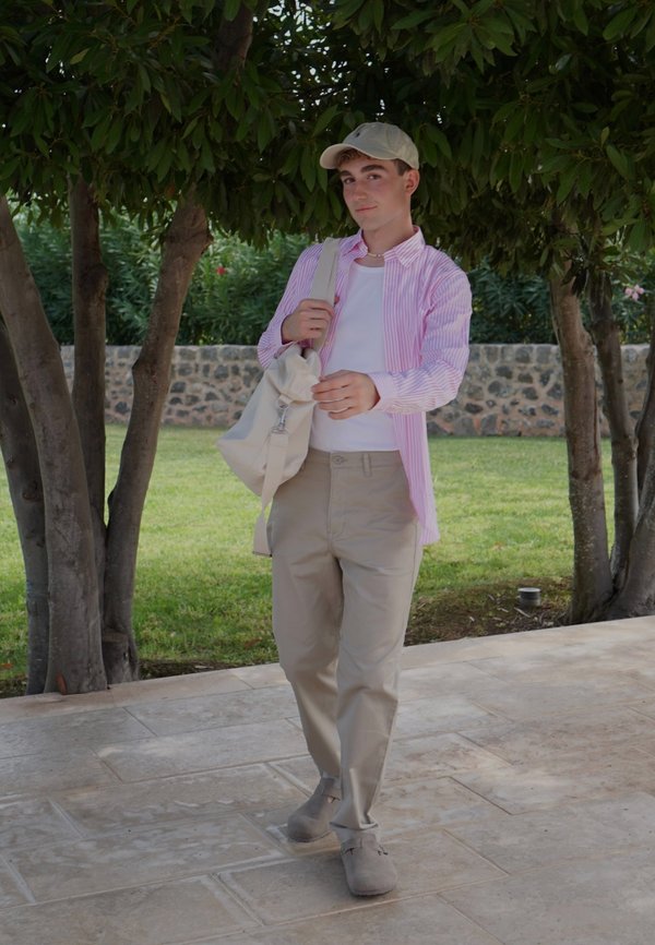 Polo Ralph Lauren COTTON CHINO BALL CAP - Pet - beige/blue/beige ...