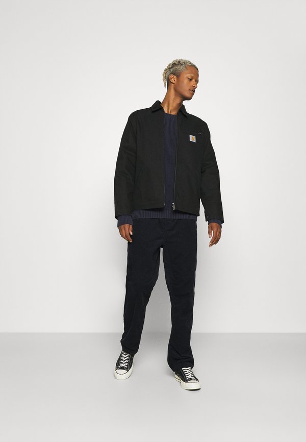Carhartt WIP DETROIT JACKET DEARBORN - Chaqueta de entretiempo - black ...