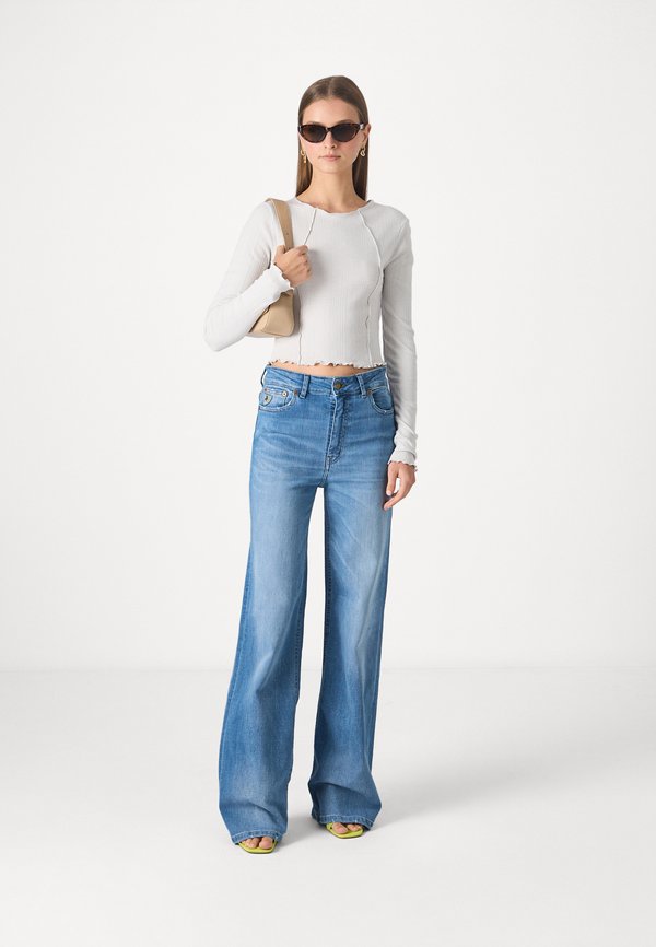 LOIS Jeans PALAS - Bootcut jeans - caspar sin damage/blauw denim ...