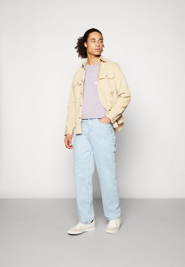 ASICS SportStyle EX89 UNISEX - Sneakers laag - white/clay grey/wit ...