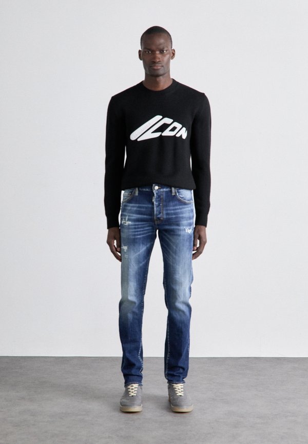 DSQUARED2 ICON ICON JUMPER - Strickpullover - black/schwarz - Zalando.de